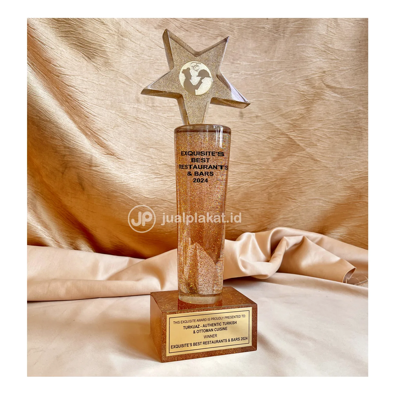 Plakat Resin Custom Exquisite Awards Winner - Solusi Custom Plakat ...